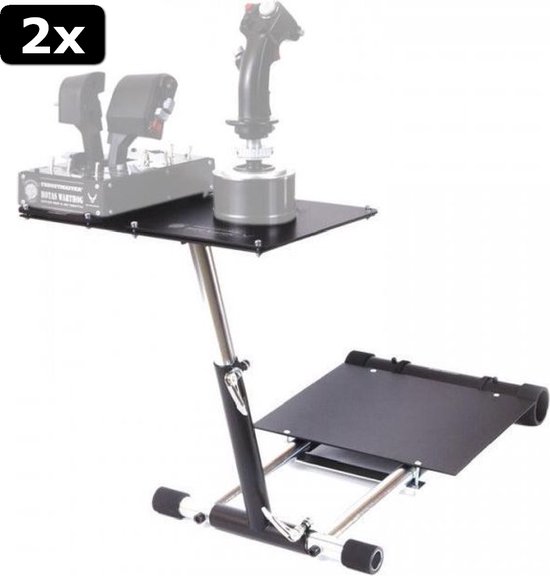 2x Wheel Stand Pro pour Thrustmaster HOTAS WARTHOG‚Ñ¢ -DELUXE- V2 (Sans ...