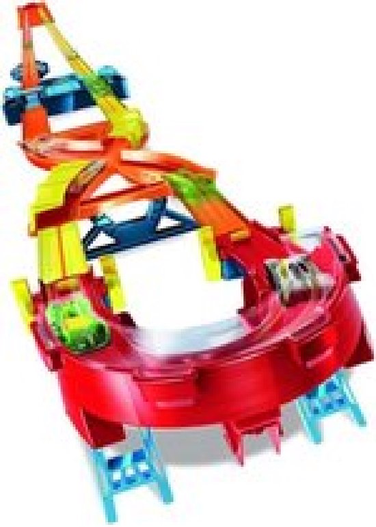 Hot Wheels Track Builder Power Boost Box - Racebaan van meer dan 6 Meter | bol.com