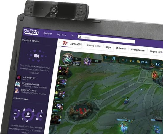 Trust Vero - Streaming Webcam - 1080p - Full HD | bol.com