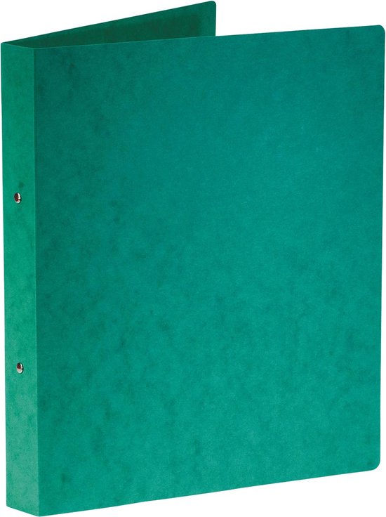 Bronyl ringmap, voor ft A4, uit glanskarton, 2 ringen van 25 mm, groen ...