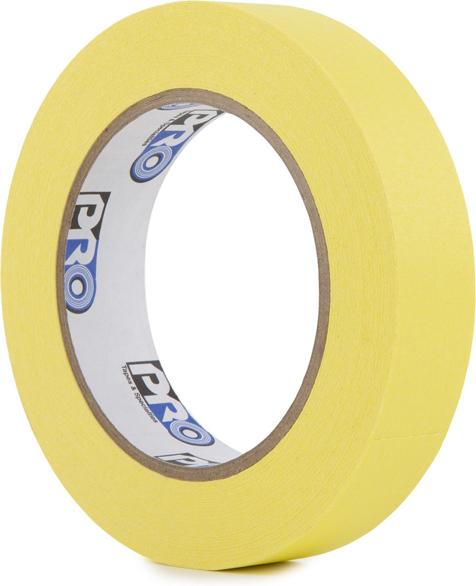 Pro 46 Paper tape 24mm x 55m geel | bol