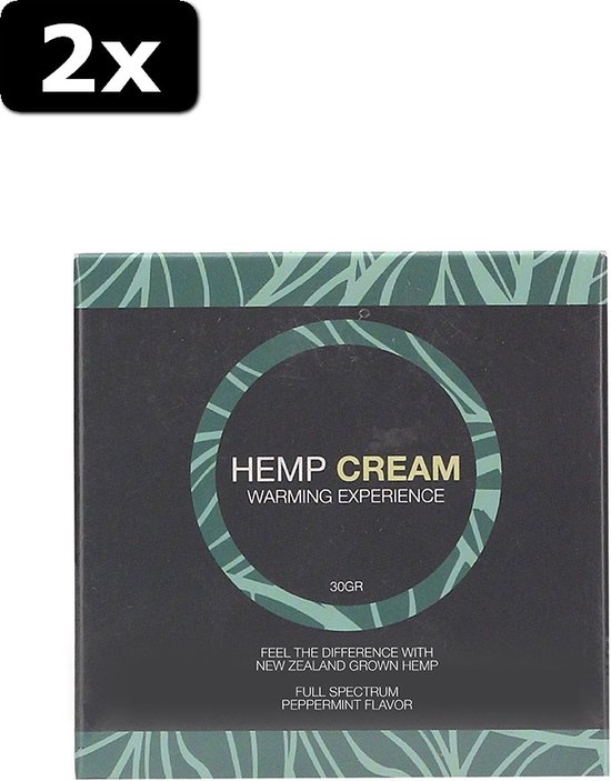 2x Hemp Cream - 30 gr | bol