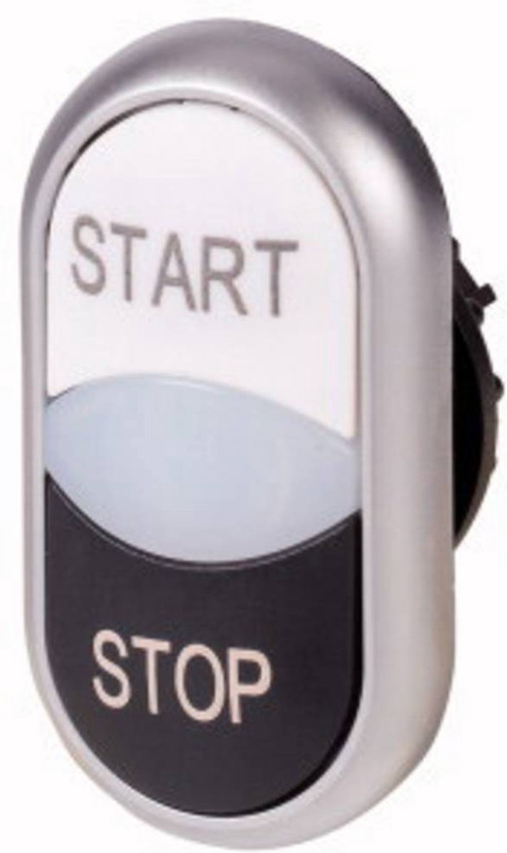 Eaton M22-DDL-WS-GB1/GB0 Dubbele drukknop Kunststof frontring 1 stuk(s) | bol