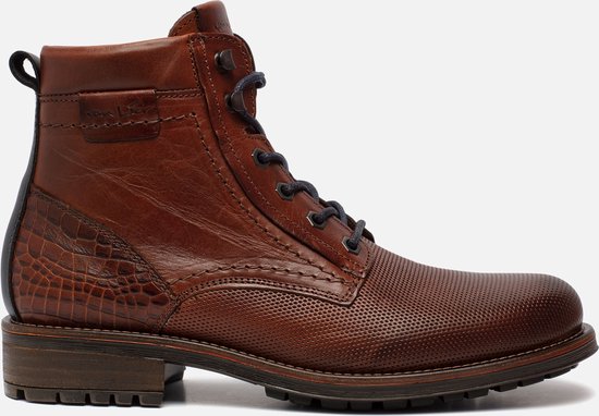 Van Lier Fritz boots cognac Leer - Heren - Maat 44 | bol.com