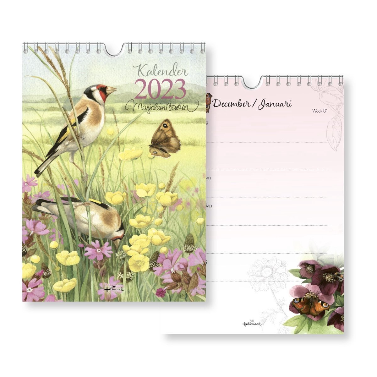 Week kalender - 2023 - Marjolein Bastin - Vogels | bol.com