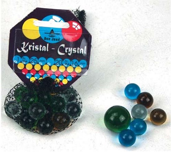 Knikkers Crystal 20+1 Stuks | bol.com