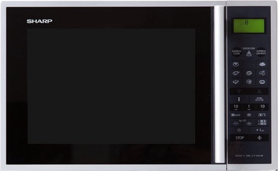 Sharp R961INW Combi-Magnetron Zilver | bol
