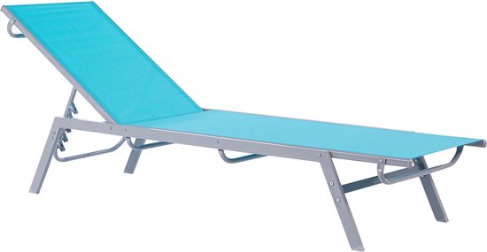 Beliani NOLI - Strandstoel - blauw - Kunststof | bol.com