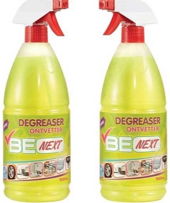 Ontvetter Benext - Geel - Kunststof / Ontvetter - 2 x 1000 ml - Set van ...