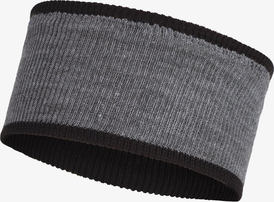 BUFF® Crossknit Headband SOLID BLACK - Hoofdband Unisex | bol