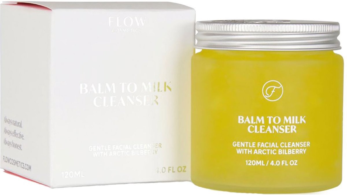 Flow - Balm To Milk Cleanser - Milde gezichtsreiniging - 120 ml | bol.com