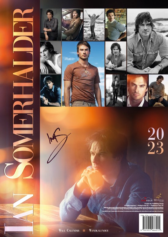Ian Somerhalder Kalender 2023 | bol.com