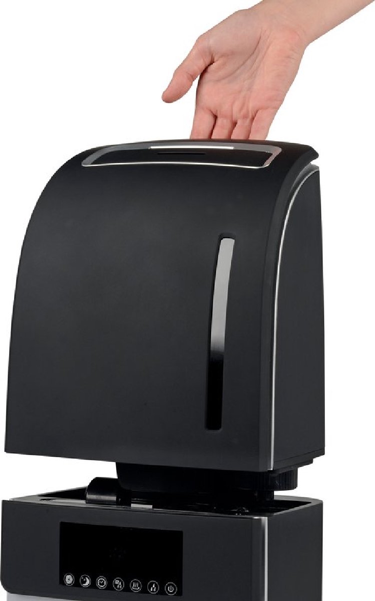 Trebs 99324 - Luchtbevochtiger met 3 intensiteitsniveaus en 4L tank - Zwart | bol