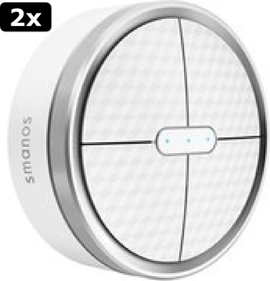 2x Smanos KP-20 Afstandsbediening voor gebruik in het smanos K1 ...