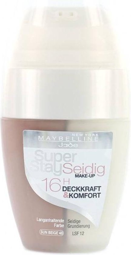 Maybelline SuperStay Silky Foundation - 48 Sun Beige | bol