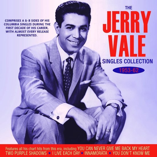 The Jerry Vale Singles Collection 1953-62, Jerry Vale | Muziek | bol