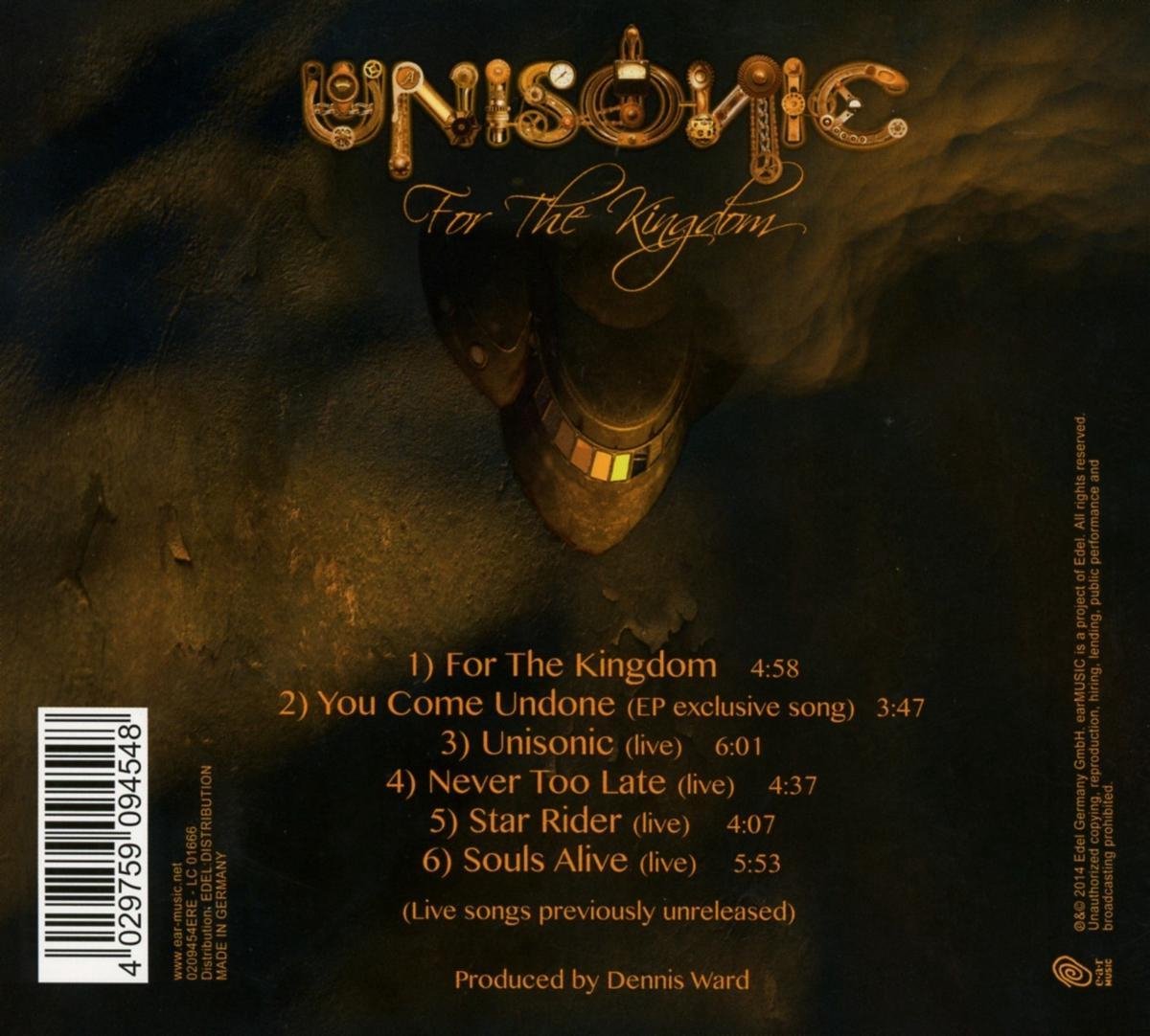 For The Kingdom -Ep-, Unisonic | CD (album) | Muziek | bol.com