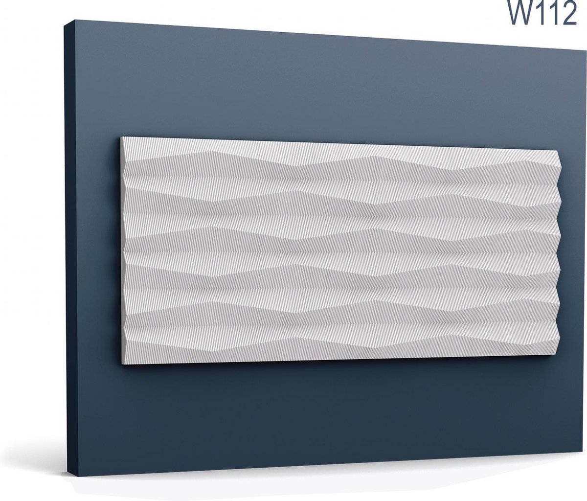 Orac Decor W112 boîte MODERN RIDGE 1 boîte 9 pièces panneau mural 3d ...