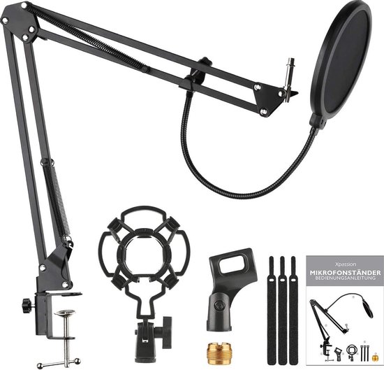 microfoon arm - Xion Instelbare microfoonstandaard professionele ...