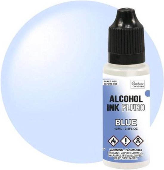 Blue Fluro Alcohol Ink | bol