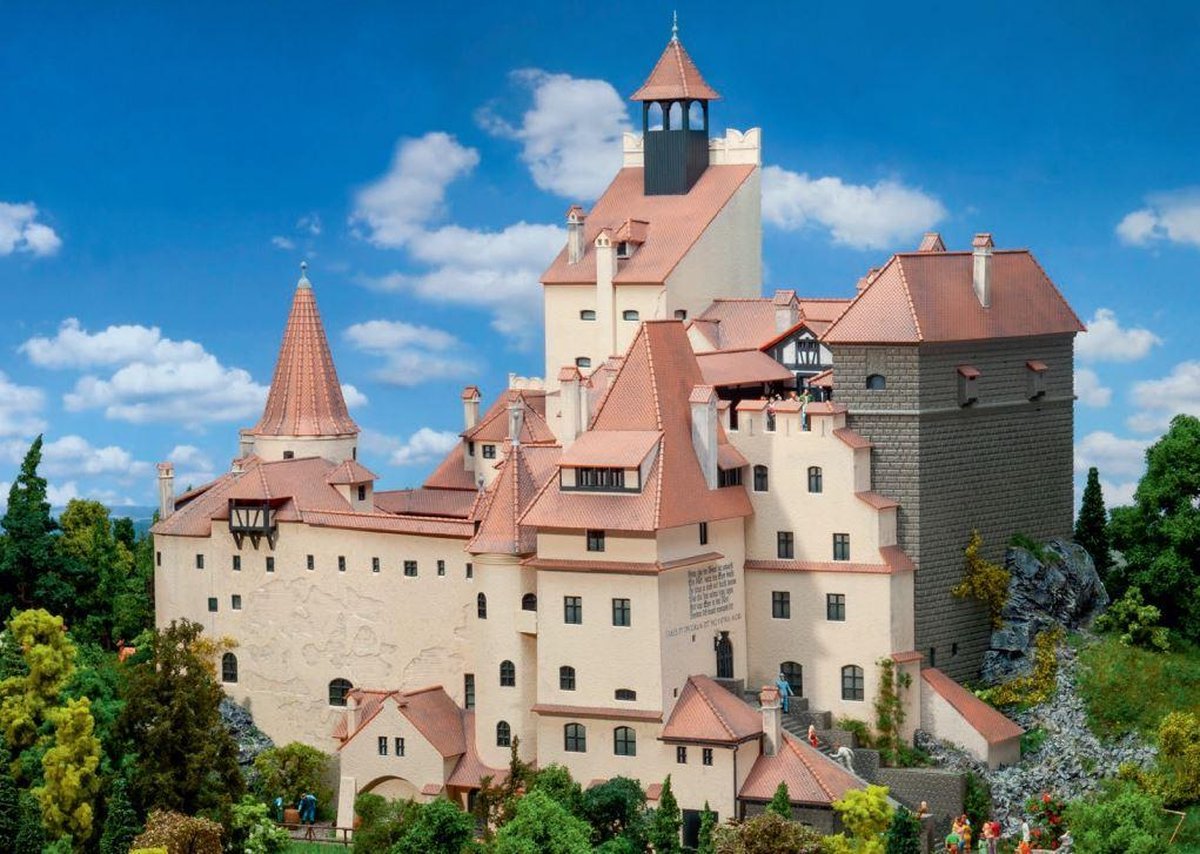 Faller - Bran Castle - FA130820 - modelbouwsets, hobbybouwspeelgoed ...