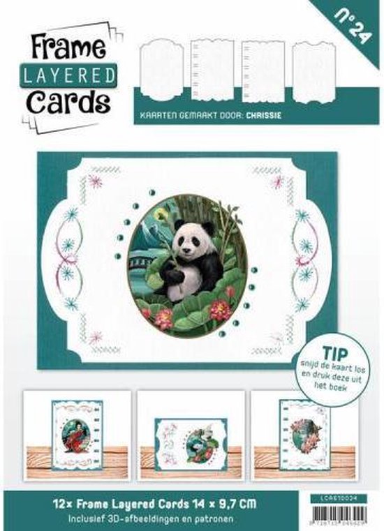 Frame Layered Cards 24 - A6 | bol