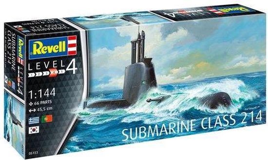 1:144 Revell 05153 Submarine Class 214 Plastic kit | bol
