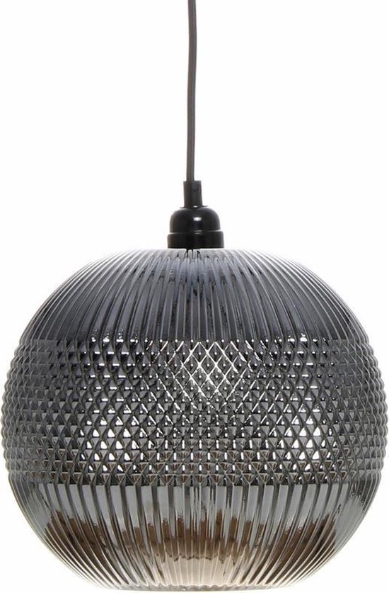 Hanglamp Neptune zilver / grijs Handgemaakt, gemaakt van glas, modern ...