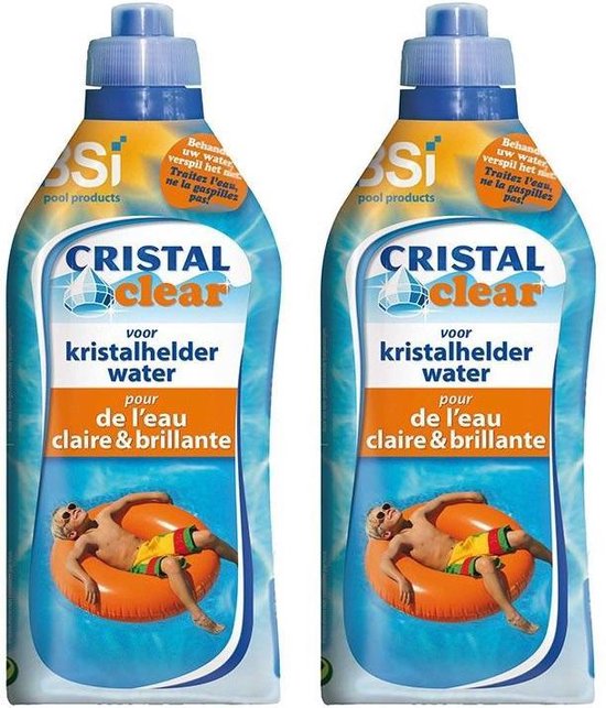 BSI - Cristal Clear - Kristalhelder water - Tegen groen water ...
