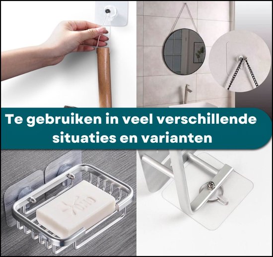 2 stuks Solidix Zelfklevende Spijker - Plakspijker - Makkelijk en Snel ...