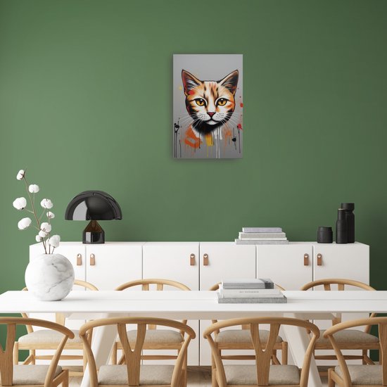 Banksy kat - 60 x 90 cm - Kat poster - Katten posters - Poster banksy ...