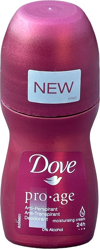Dove pro-age Anti-Tramspirant Deodorant 50ml x 6 + 1 (7 stuks) | bol