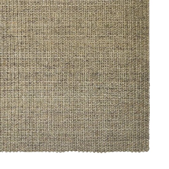 vidaXL Sisal Tapijt - 80 x 250 cm - Taupe - Anti-slip - 100% Sisal ...