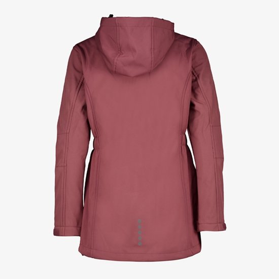 Mountain Peak kinder softshell parka jas oudroze - Maat 134/140 - Met ...