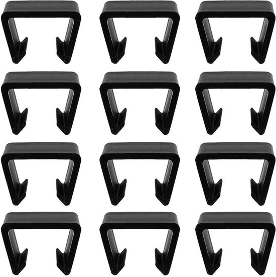 Pack of 12 Patio Furniture Clips, 6.5 cm Plastic Sofa Clips for Outdoor ...