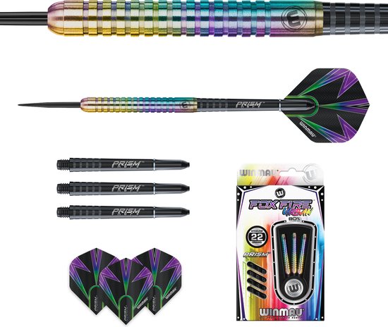Winmau Foxfire Urban 80% - Dartpijlen - 24 Gram | bol