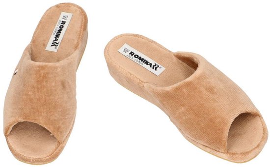 Romika 63055-58 PARIS pantoffel - muil beige | bol