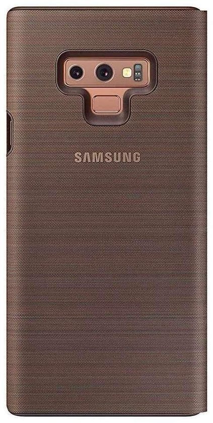 Samsung Led View Cover Galaxy Note 9 - Bruin | bol.com