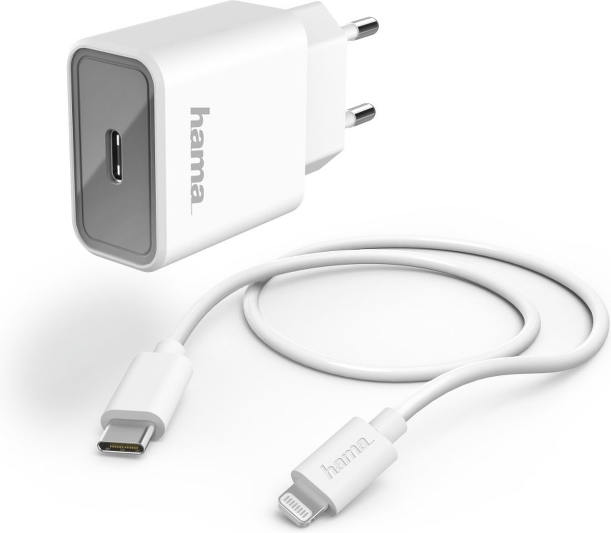 Hama oplader USB-C met Lightningkabel | bol.com