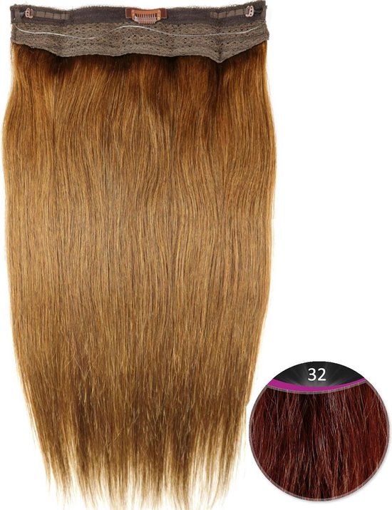 Great Hair Extensions One Minute - natural straight #32 50cm | bol
