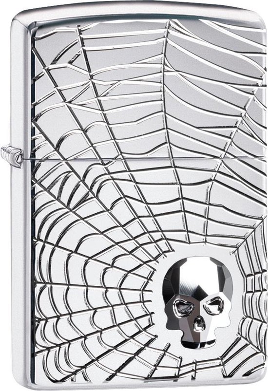 Aansteker Zippo Armor Case Spider Web | bol