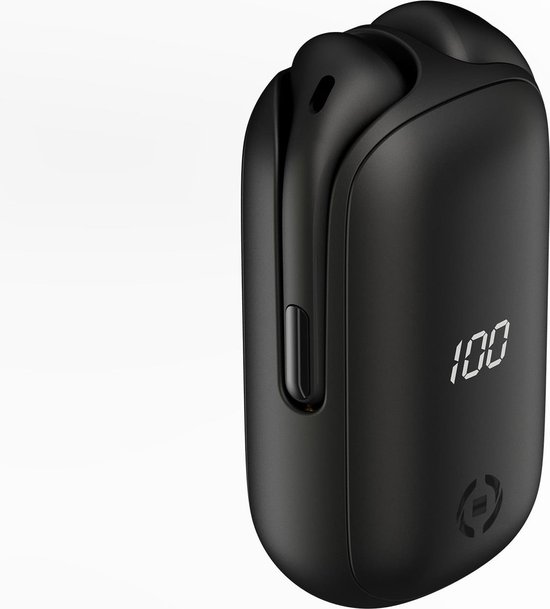 Celly Slide1 Headset Draadloos In-ear Oproepen/muziek Bluetooth Zwart | bol