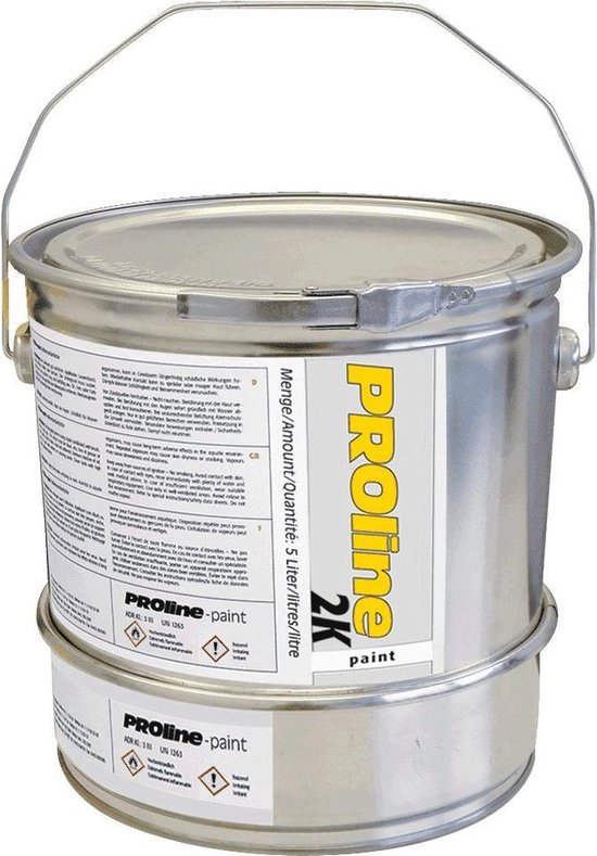 PROline-paint 2-componenten verf voor magazijn, 5 liter Steengrijs | bol