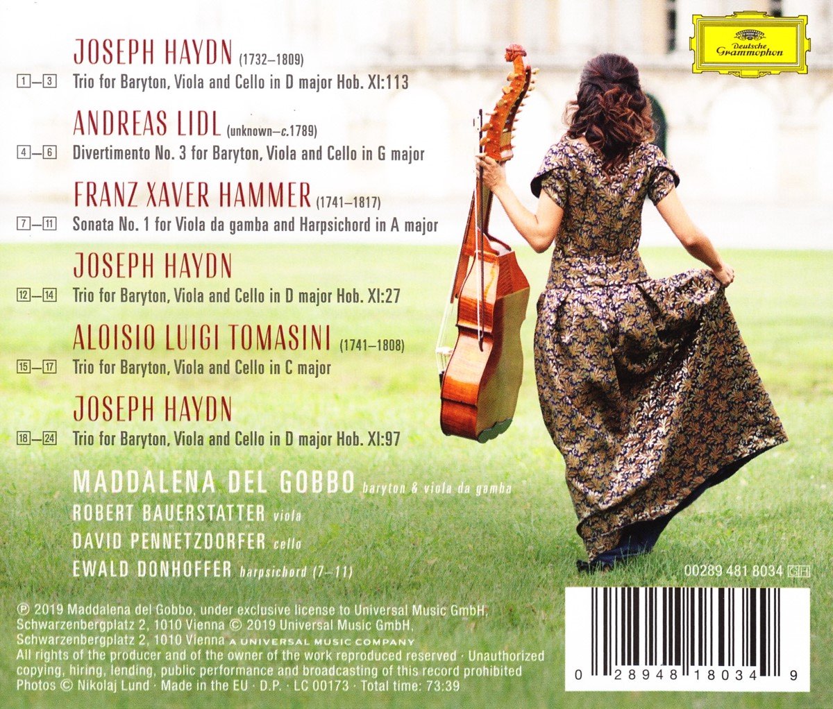 Maddalena Del Gobbo, Robert Bauerstatter - Maddalena And The Prince (CD ...