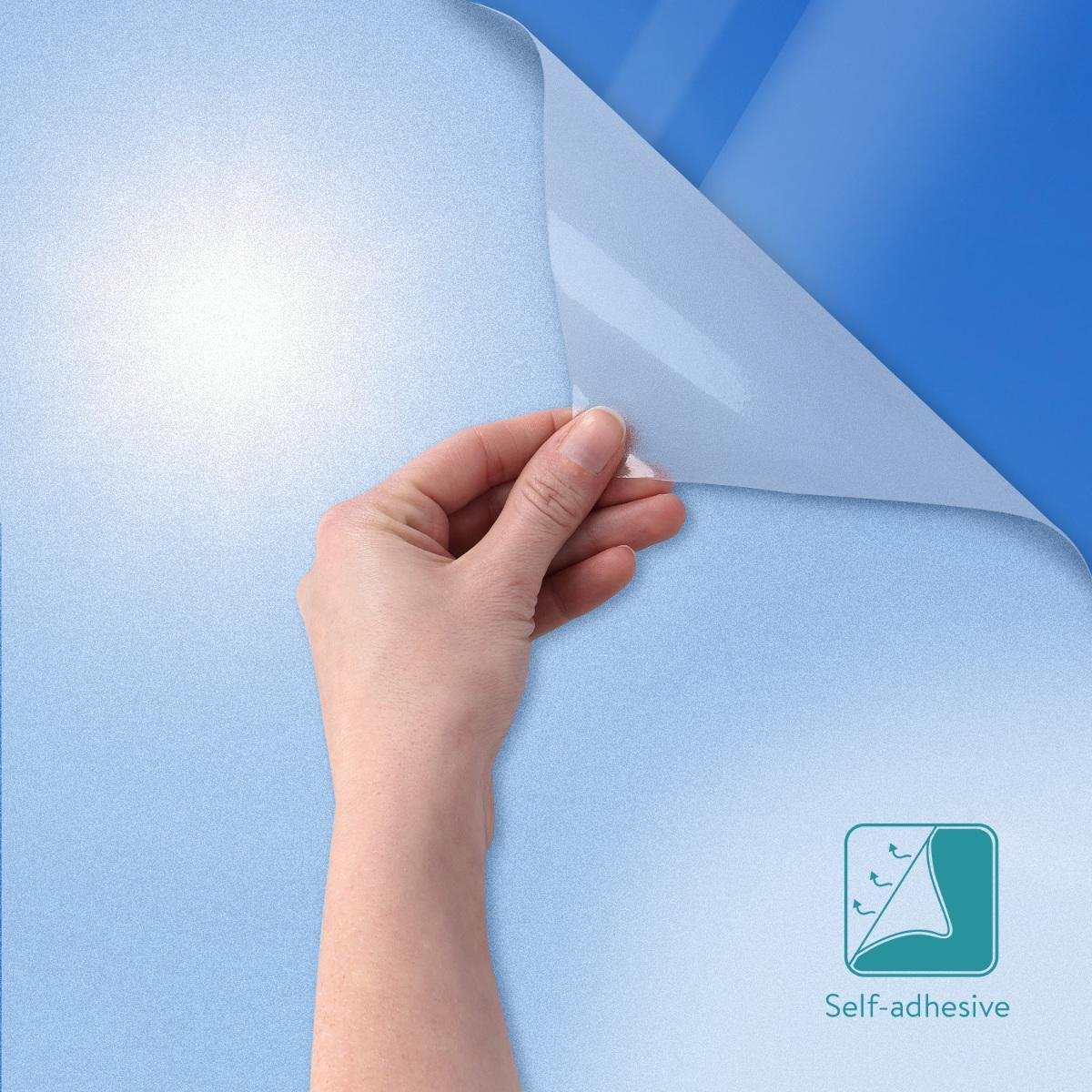 Navaris zelfklevende raamfolie tegen inkijk - Doorschijnend plakfolie ...