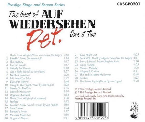 Various Artists - Auf Wiedersehen Pet (CD), various artists | CD (album ...