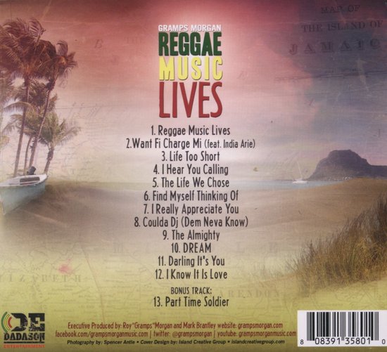 Gramps Morgan - Reggae Music Lives (CD), Gramps Morgan | CD (album ...
