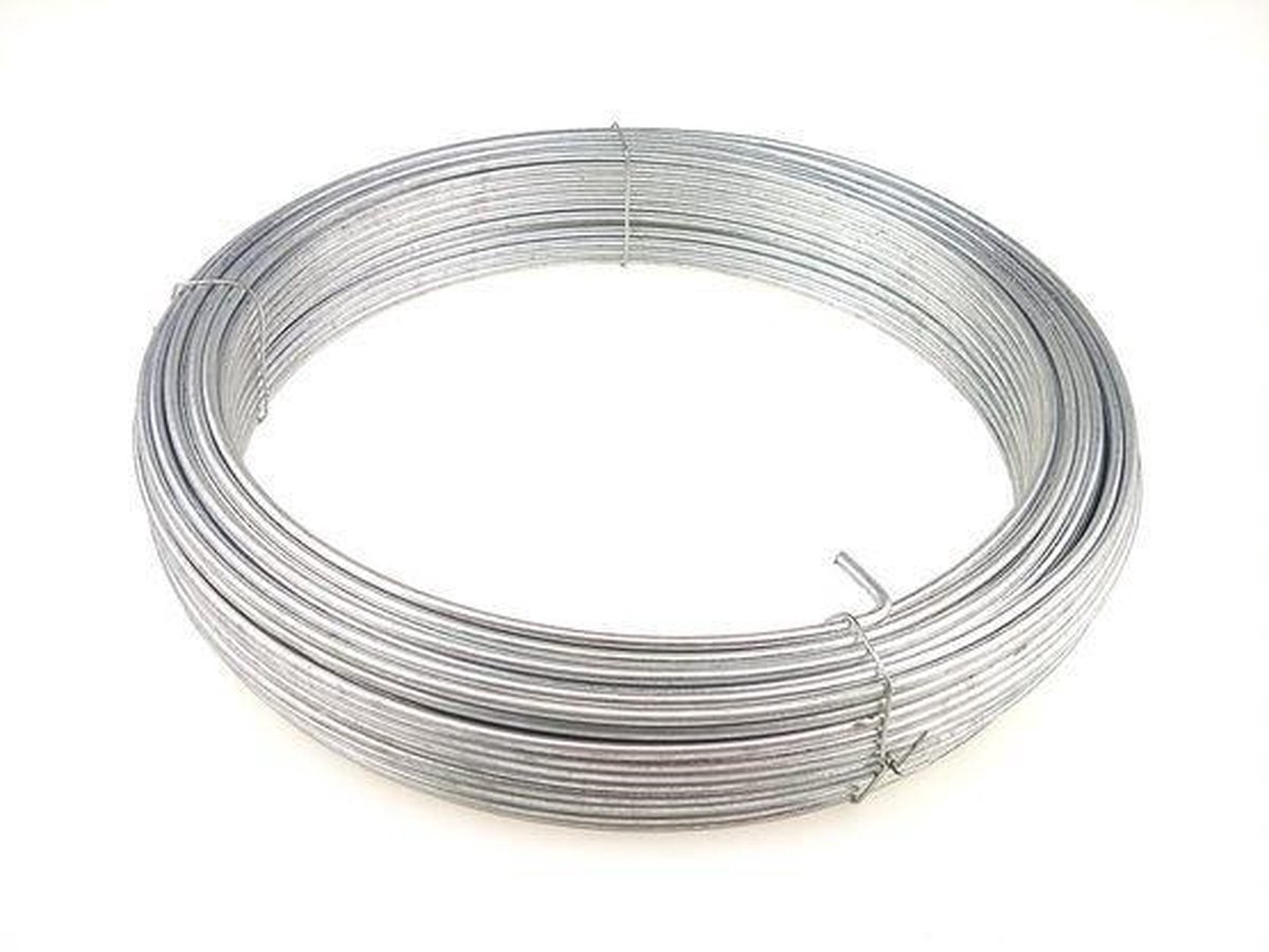Spandraad 3.4mm 400m Verzinkt staaldraad | bol.com