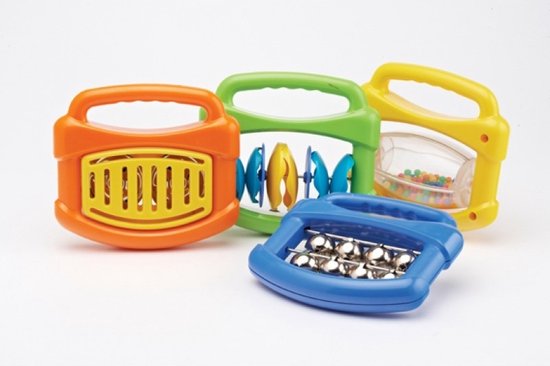 Mini Percussie Set voor Baby's – 4 Unieke Instrumenten met Zachte ...
