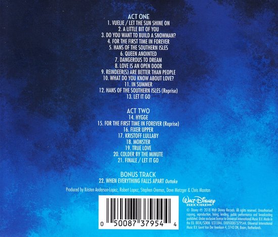 Kristen Anderson-Lopez, Robert Lopez, Jennifer Lee - Frozen: The ...